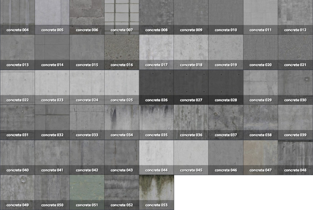3D Textures of Real Concrete, Huge Resolutions - www.3drender.co.uk